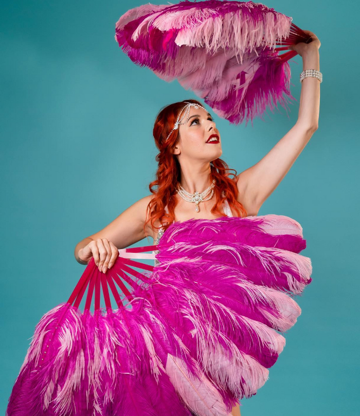 Luxury Feather Fans & Custom Ostrich Feather Fans – Hot-Fans Official ...